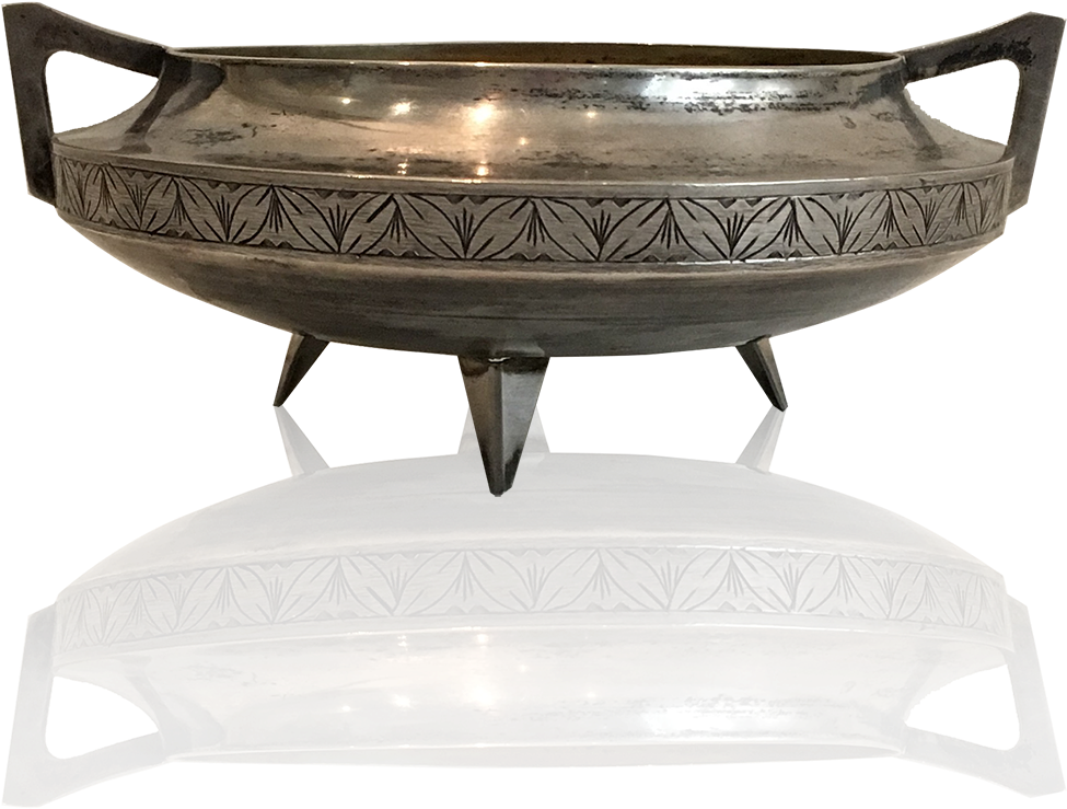 Aesthetic Movement Silver 875 Brazier, Ca - Antique Clipart - Large ...