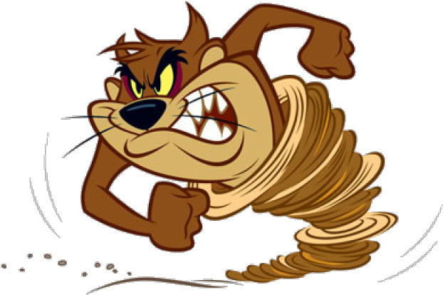 Tasmanian Devil Tornado Drawing