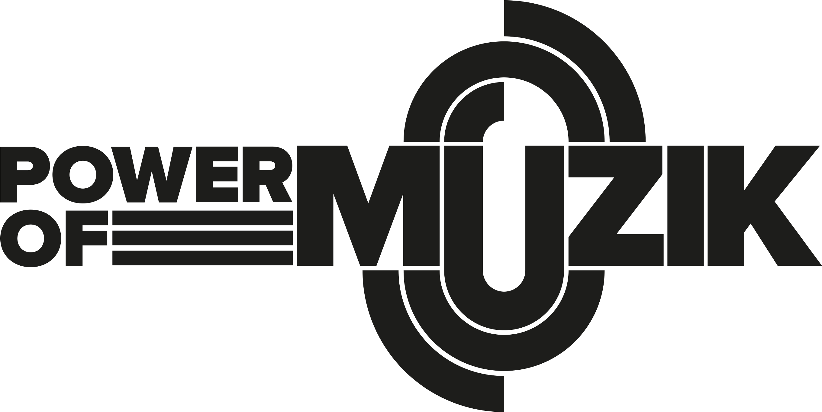 Download Power Of Muzik Logo - Graphic Design Clipart Png Download - PikPng