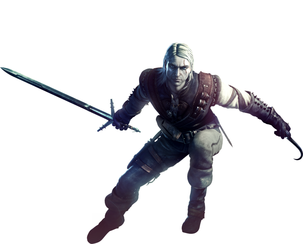 Witcher Geralt Clipart - Large Size Png Image - PikPng