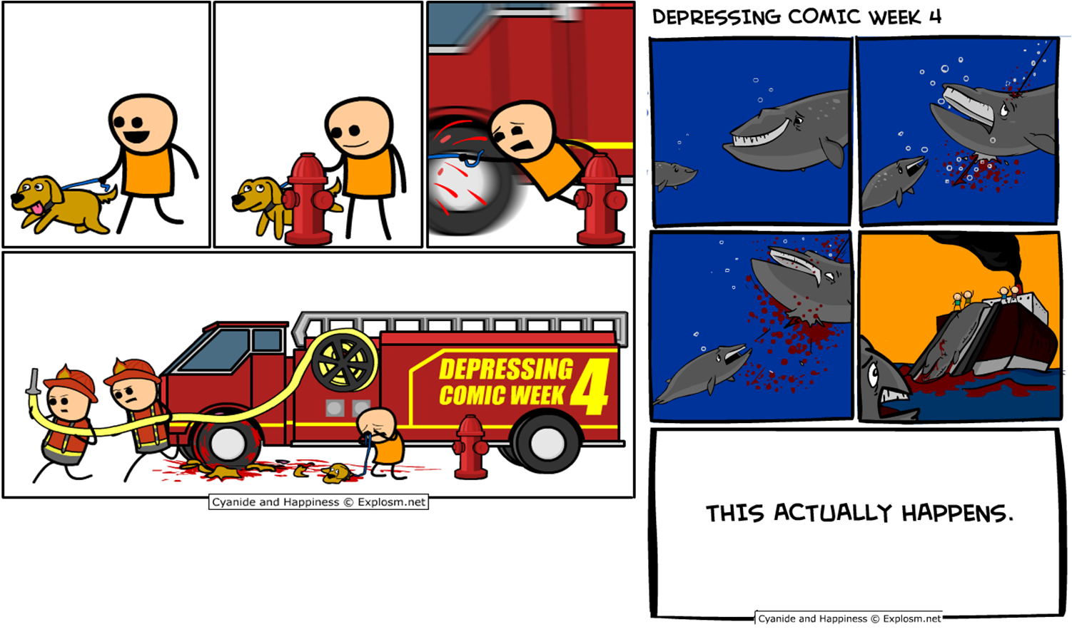 Depressing Comic Week Comics Clipart - Large Size Png Image - PikPng