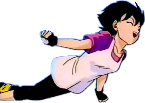 Videl Sticker - Dragon Ball Z Videl Clipart - Large Size Png Image - PikPng