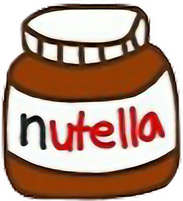 Download #nutella #chocolate #chibi #cute #kawaii #jar #tumblr ...