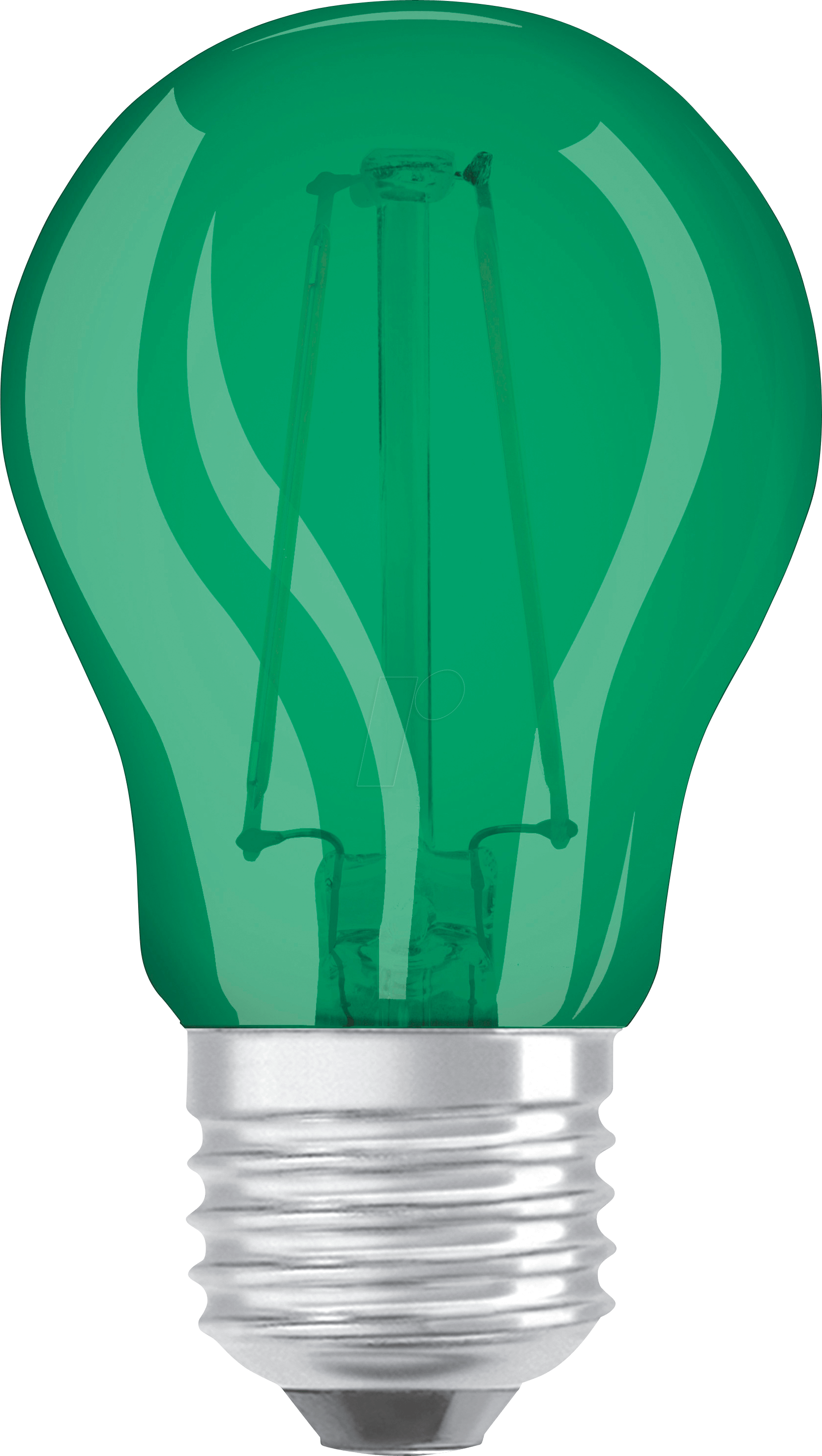 Led Bulb Star E27, 2 W, 136 Lm, Green Osram - Led Clipart - Large Size ...