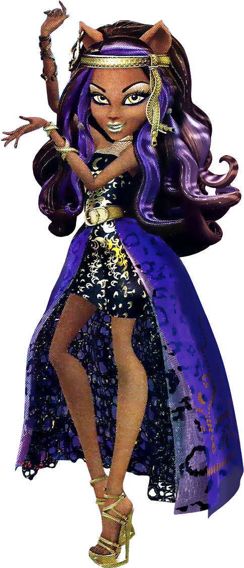 Clawdeen Wolf 13 Wishes Clipart - Large Size Png Image - PikPng