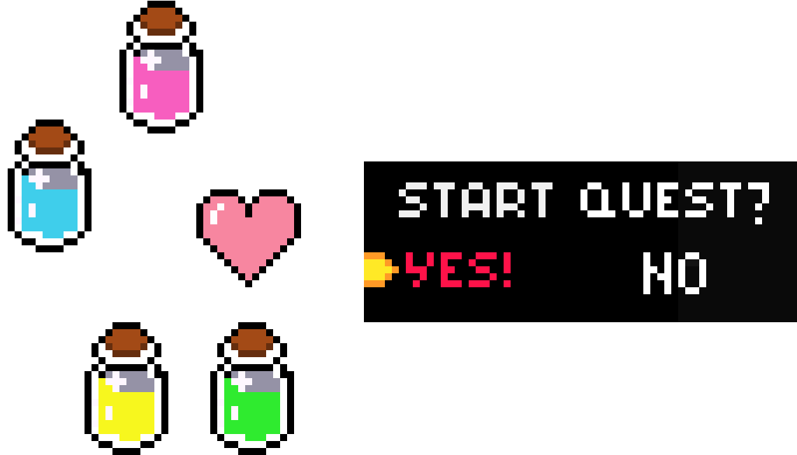 Download Pixel Christmas - Pixel Yes No Png Clipart Png Download - PikPng