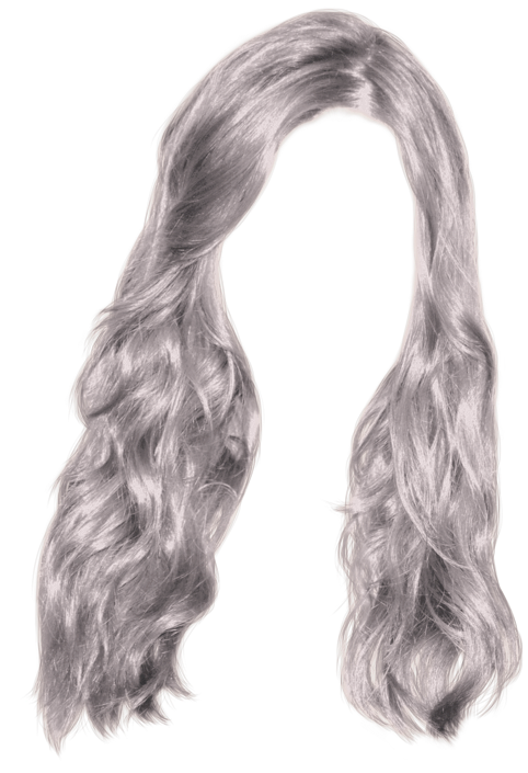 More Long Grey Hair Long Gray Hair, Grey Hair, Art - Lace Wig Clipart ...
