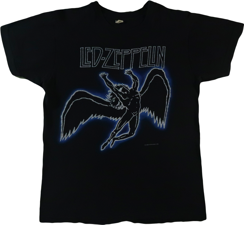 Rare Vintage Nike T Shirt 80s 90s Tee - Led Zeppelin United States Of ...