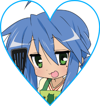 Konata Sticker - Cartoon Clipart - Large Size Png Image - PikPng