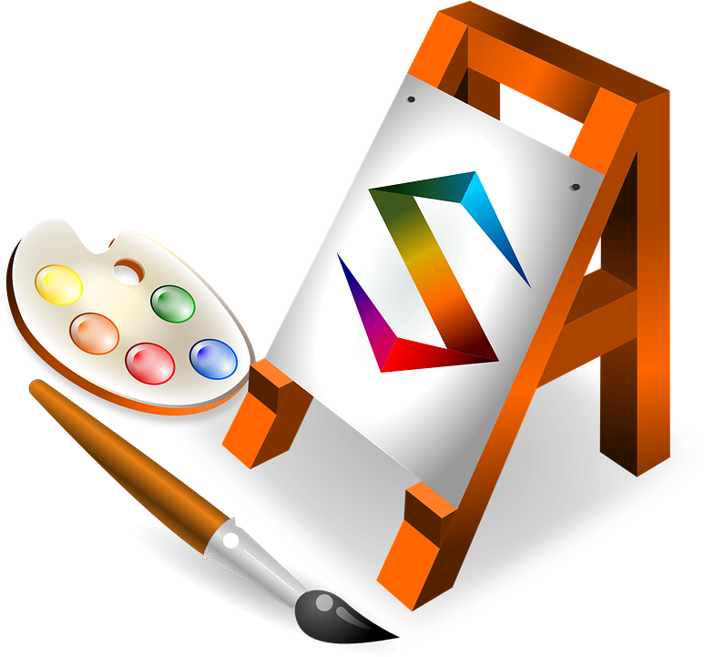 Arts, Artistic, Artist, Painter - Web Designing Clipart Png Transparent ...