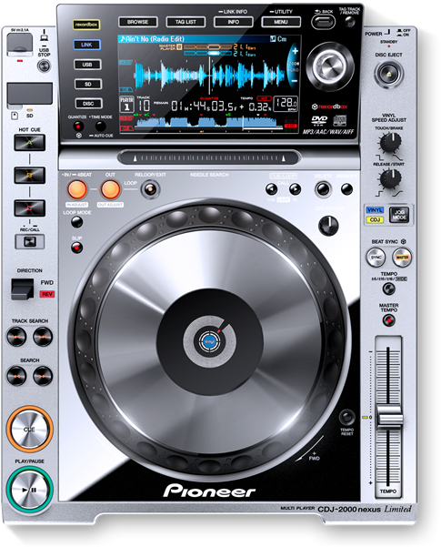 Cdj Png - Pioneer Cdj 2000nxs M Clipart - Large Size Png Image - PikPng