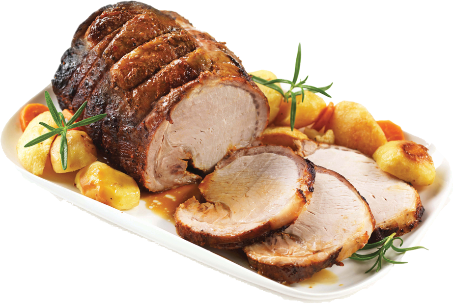 Roast Pork Transparent Clipart - Large Size Png Image - PikPng