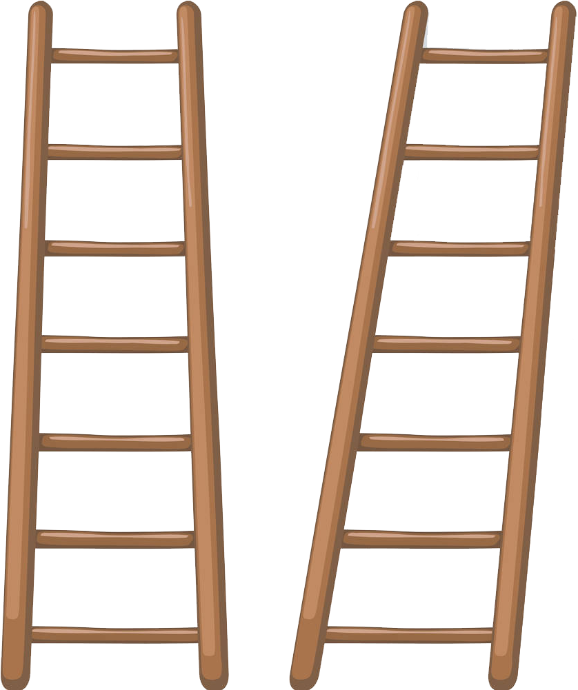 Cartoon Clip Art Ladders Transprent Png Free - Ladder Cartoon ...