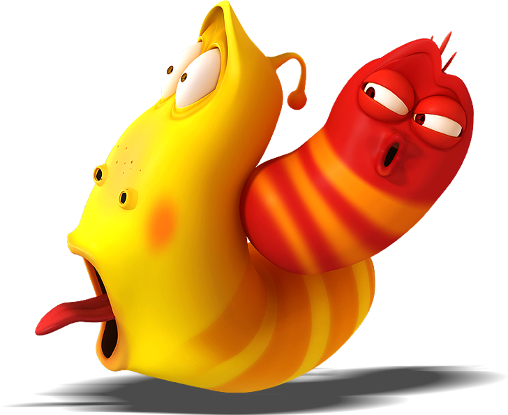 Larva Season - Larva Cartoon Clipart - Large Size Png Image - PikPng