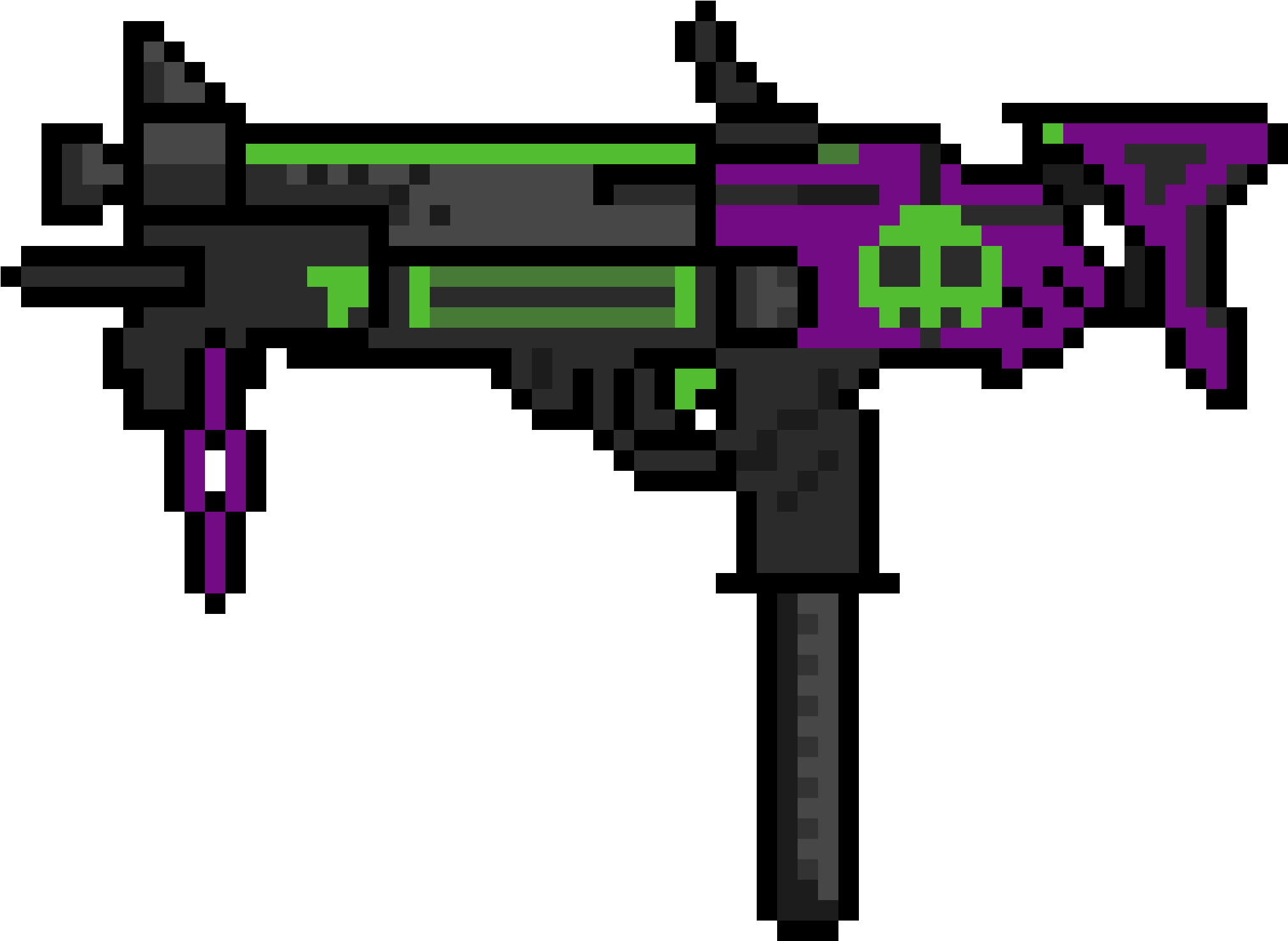Minecraft Guns Png - Guns Minecraft Clipart - Large Size Png Image - PikPng