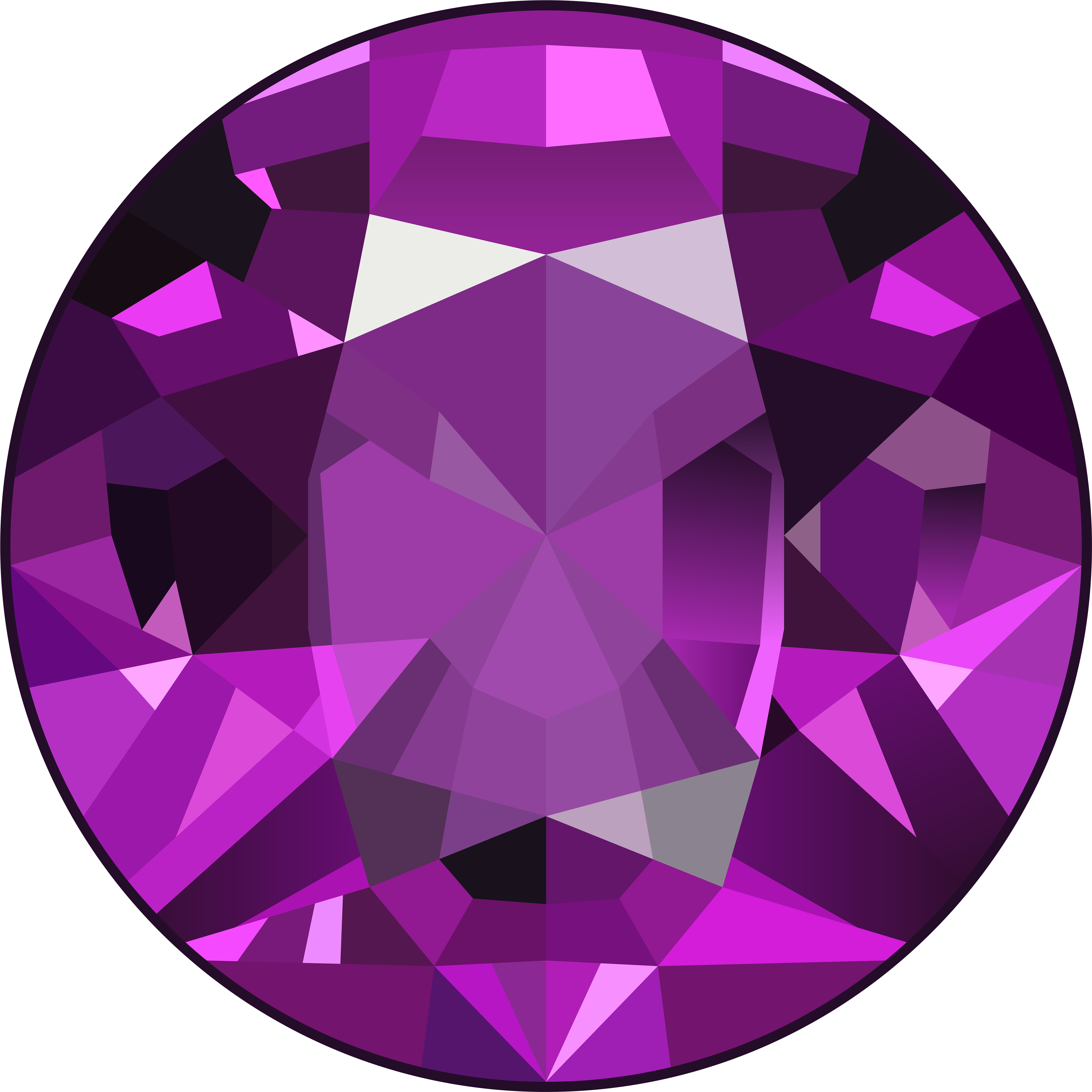 Diamonds Clipart Circle - Gemstones Clipart Png Transparent - Large ...