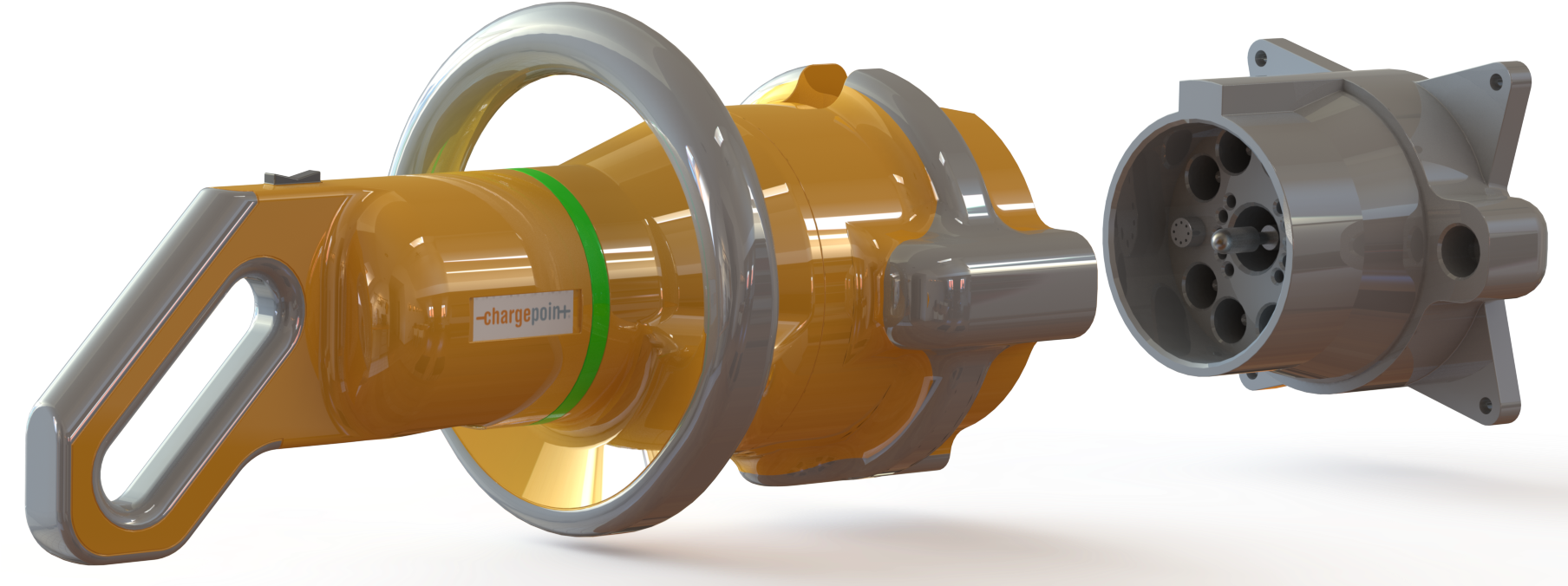 Chargepoint High-powered Connector Concept - Chargepoint 2mw Clipart ...