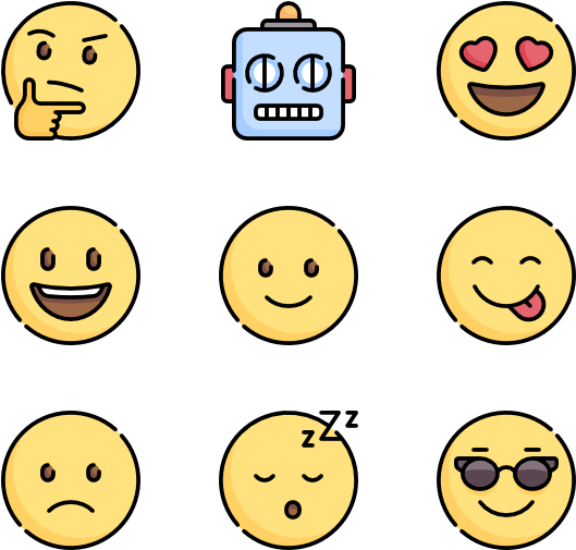 Smiley Emoji Png Clipart - Large Size Png Image - PikPng