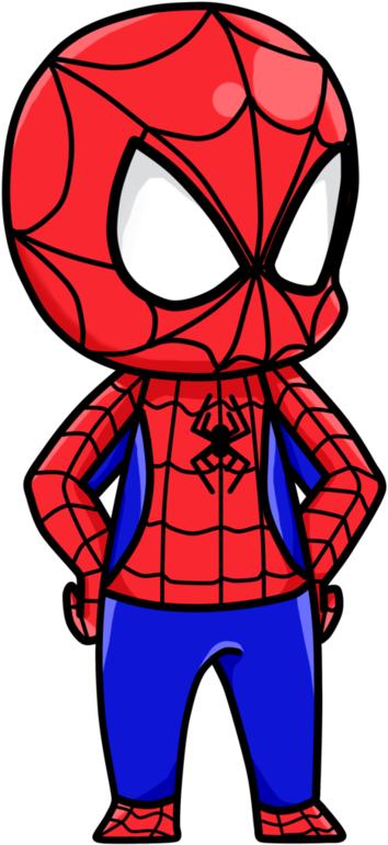 Chibi Spiderman Png - Chibi Spidey Png Clipart - Large Size Png Image ...