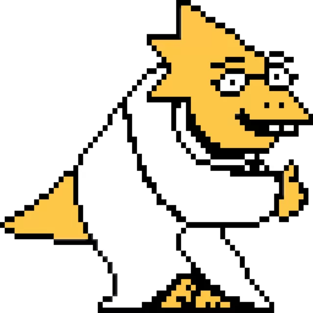 #alphys #alph #undertale #freetoedit - Undertale Alphys Color Clipart ...