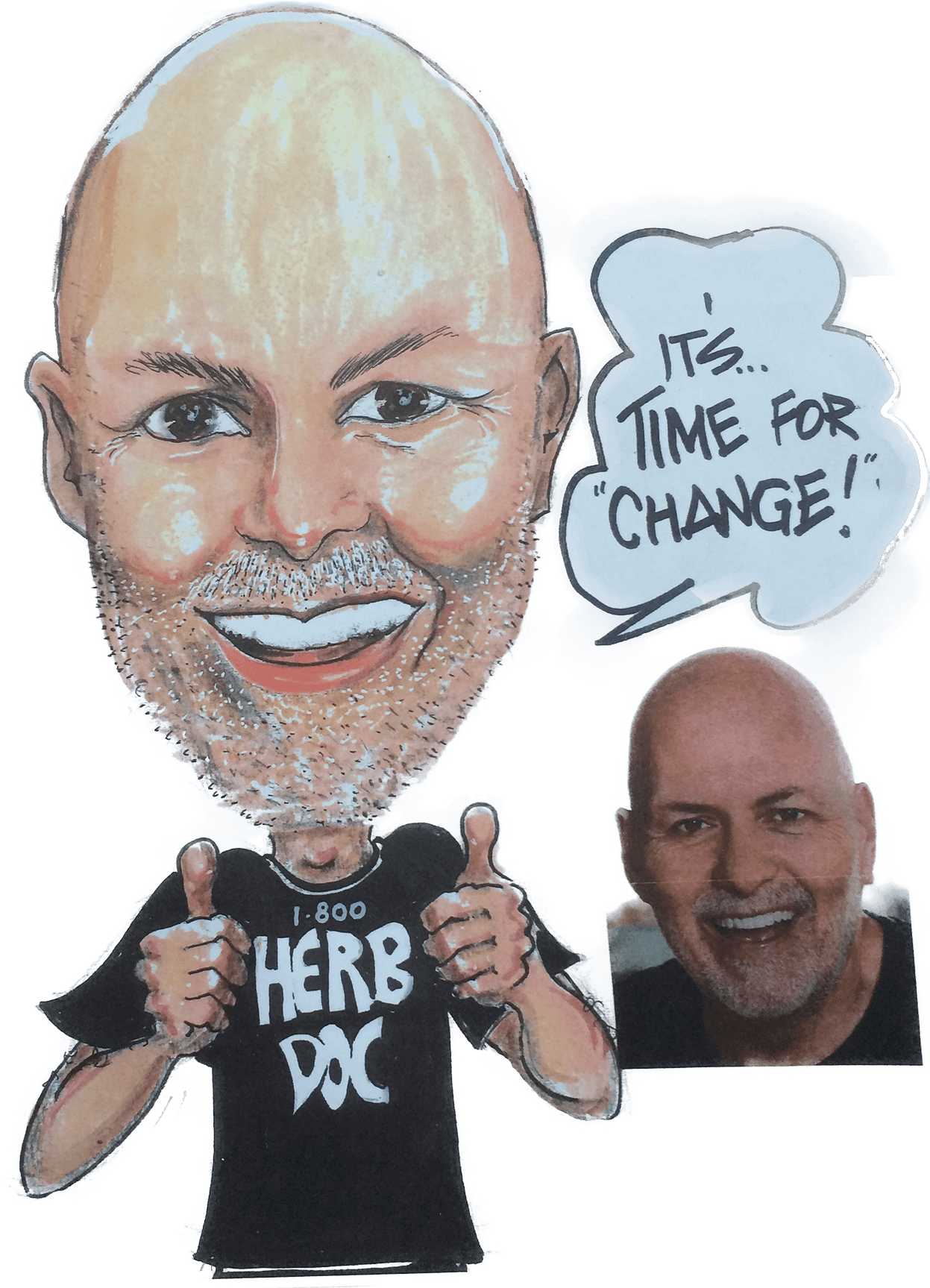 Draw My Caricature There - Cartoon Clipart - Large Size Png Image - PikPng