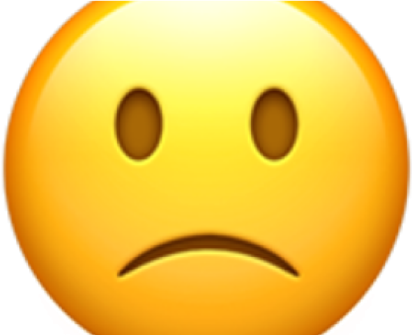 Sad Emoji Clipart - Large Size Png Image - PikPng