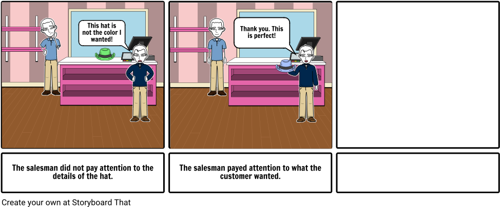 Pat Attention To Detail Storyboard - Cartoon Clipart - Large Size Png ...