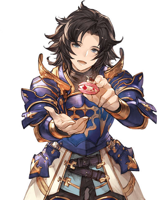 7 Feb - Granblue Fantasy Lancelot White Day Clipart - Large Size Png ...