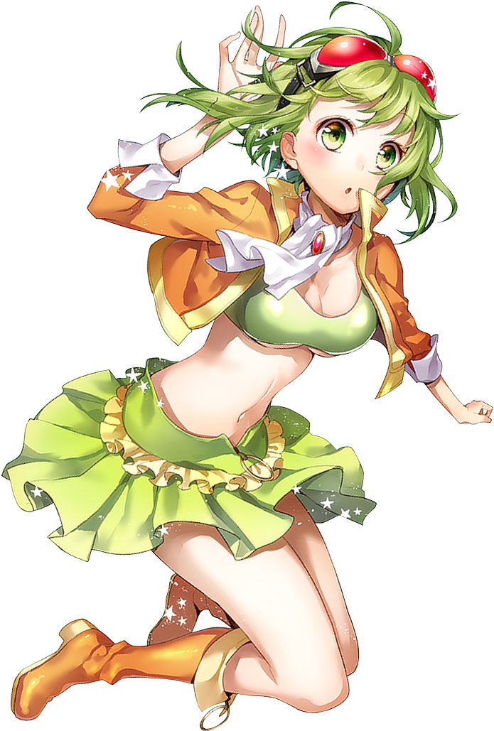 Megpoid Gumi Png - Megpoid Clipart - Large Size Png Image - PikPng
