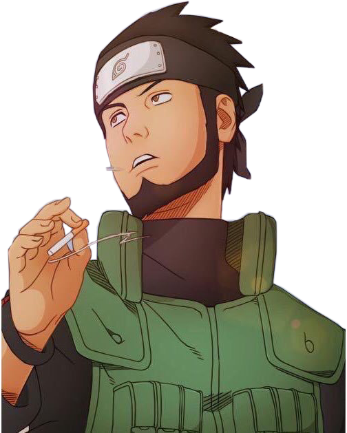 #animeboy #naruto #asuma #smoking #shinobi #ninja #anime - Asuma ...