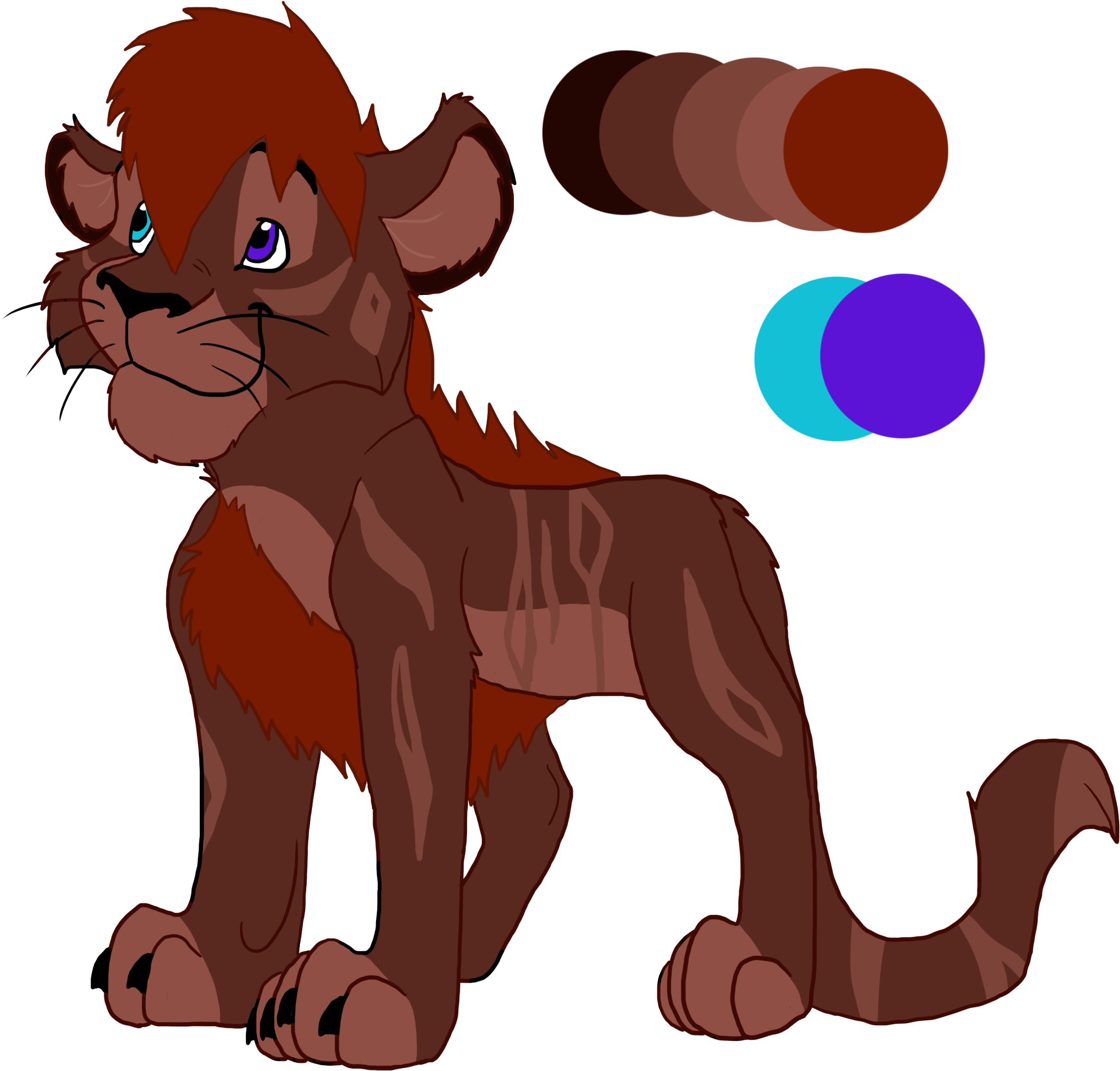 Dt - Liger - Cartoon Clipart - Large Size Png Image - PikPng