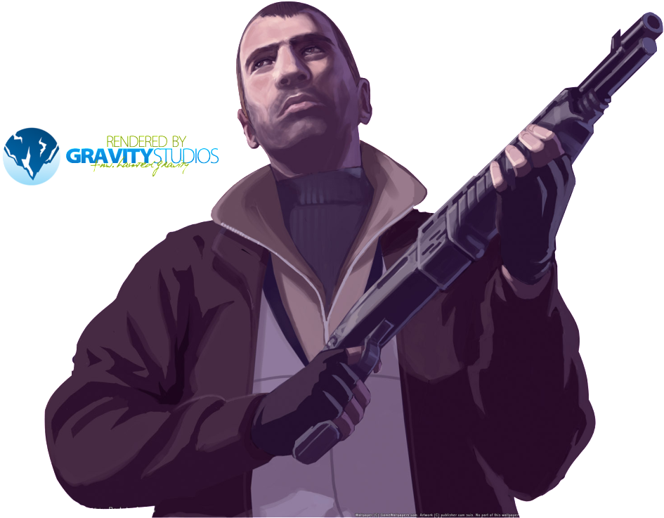 Gta 4 Niko Png Clipart - Large Size Png Image - PikPng