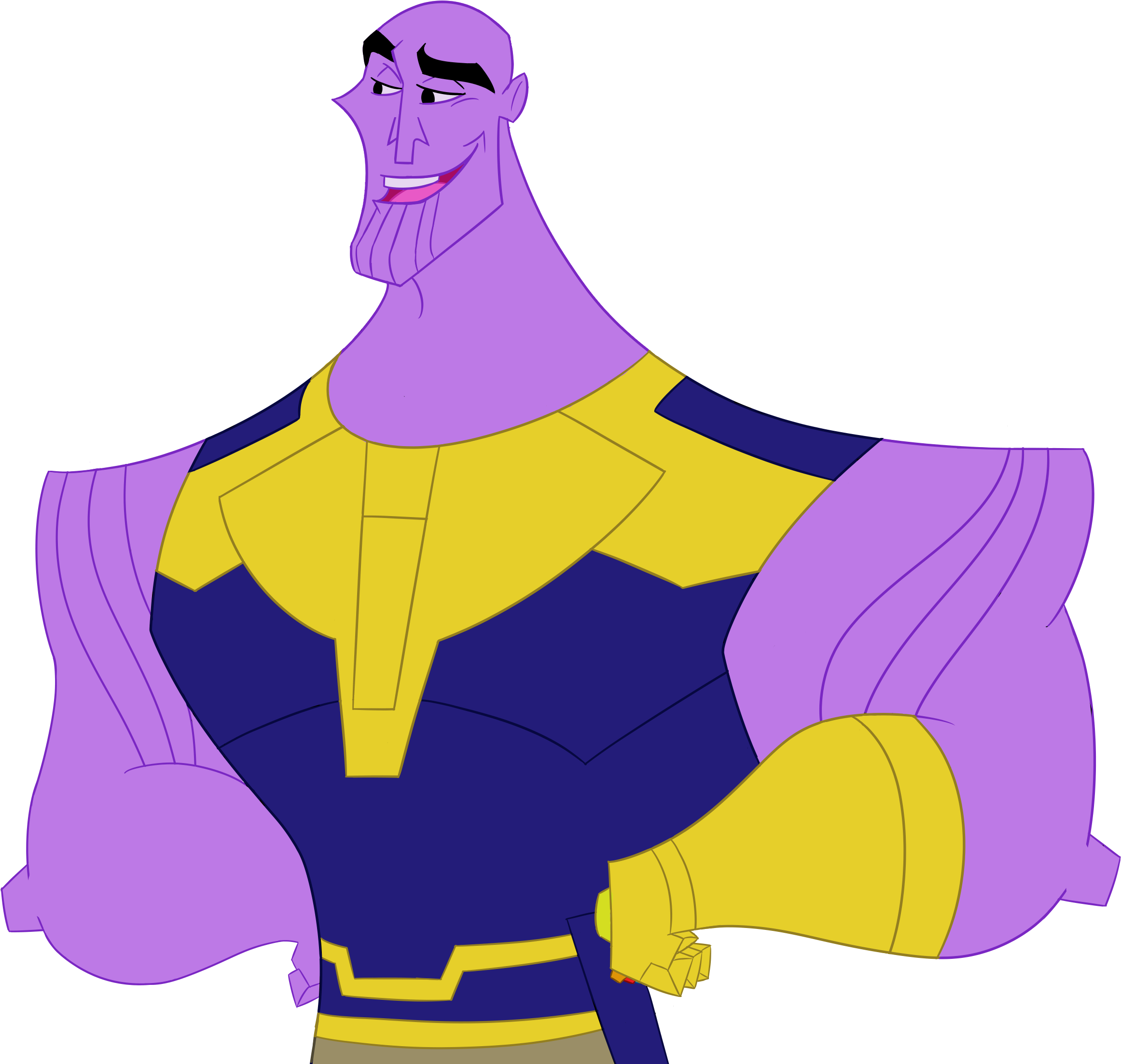 Thanos Kronk 413 Kb - Illustration Clipart - Large Size Png Image - PikPng