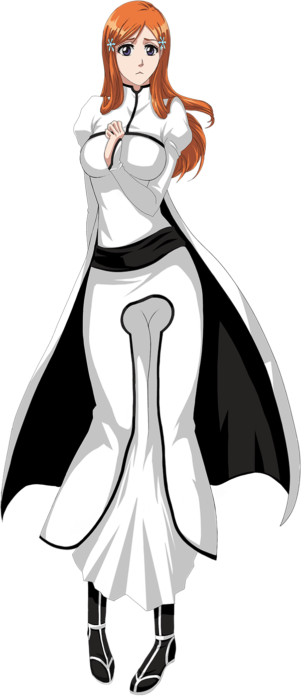 Orihime Inoue - Cartoon Clipart - Large Size Png Image - PikPng