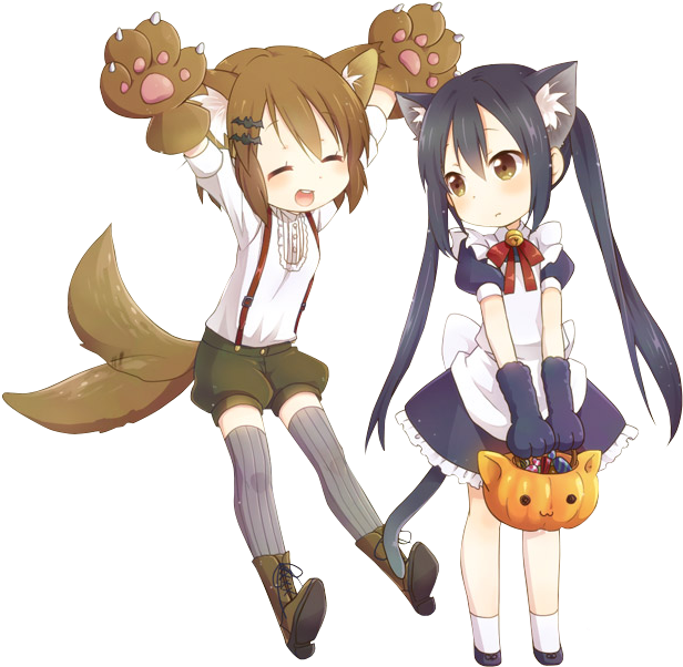 Yui Hirasawa Chibi - Cartoon Clipart - Large Size Png Image - PikPng