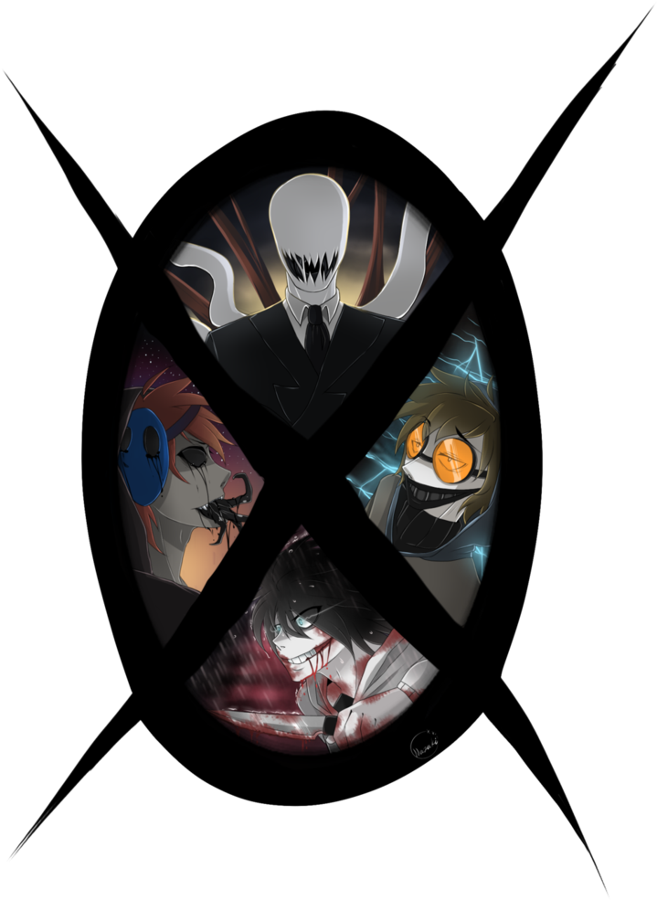 Creepypasta Png - Simbolo Proxy Creepypasta Clipart - Large Size Png ...