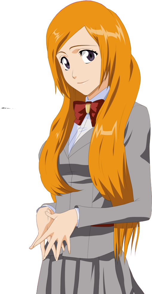 Inoue Orihime - Inoue Orihime New Look Clipart - Large Size Png Image ...