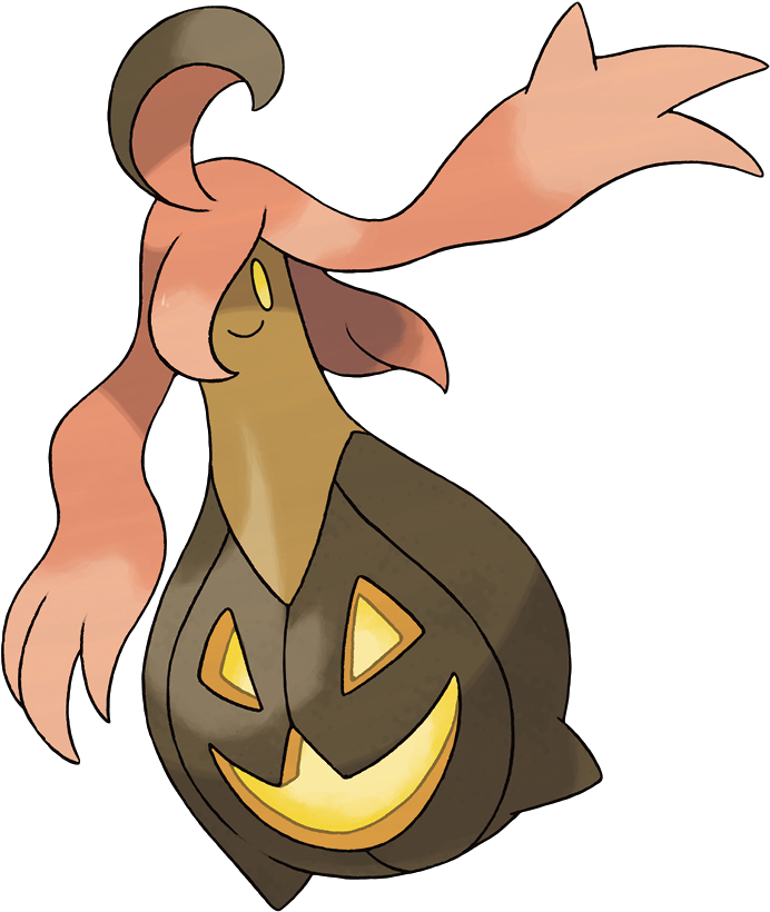 Gourgeist - Pokemon Gourgeist Clipart - Large Size Png Image - PikPng