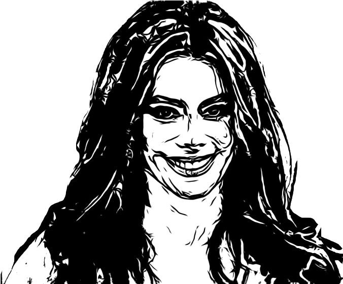 Sofia Vergara - Vergara Sofia Draw Clipart - Large Size Png Image - PikPng