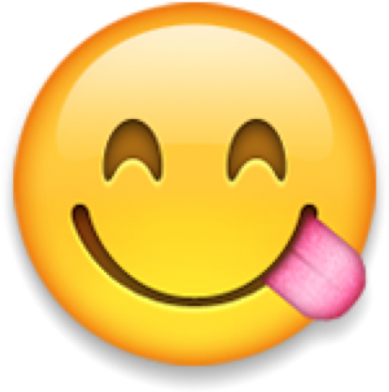 1 - Yummy Emoji Png Clipart - Large Size Png Image - PikPng