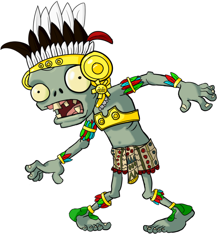 Aztec Clipart Soldier - Aztec Zombies - Png Download - Large Size Png ...