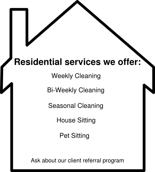 Cleaning Png - House Outline Clip Art Transparent Png - Large Size Png ...