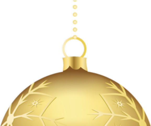 Christmas Ornaments Clipart Gold - Christmas Tree Decorations Clipart ...