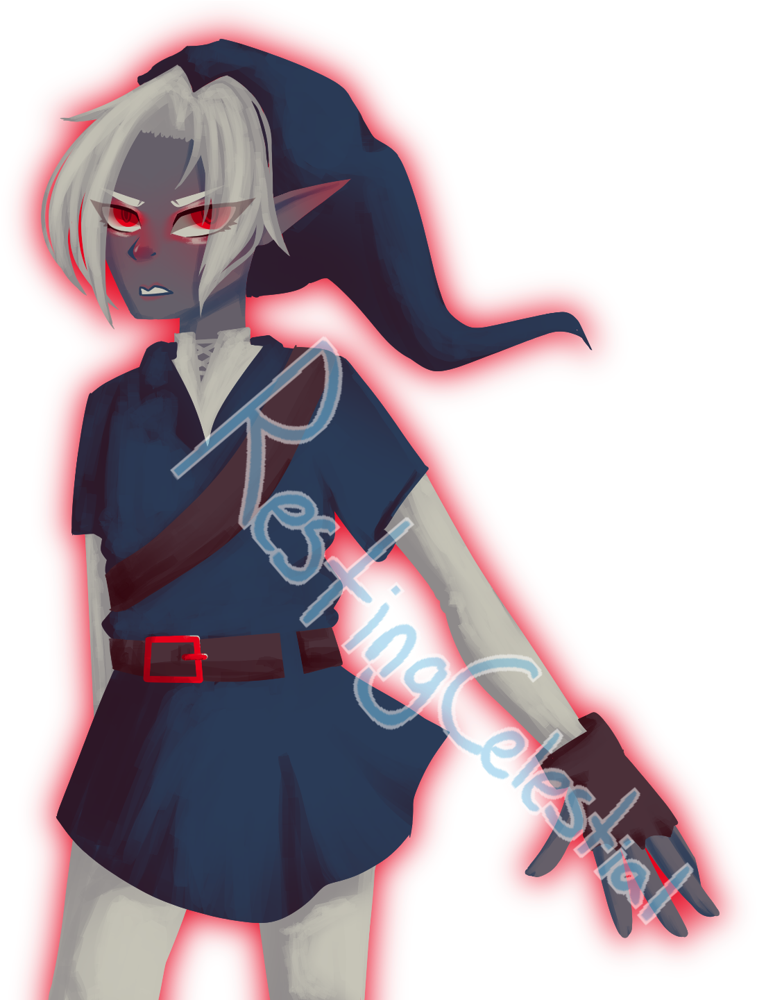 Dark Link - Cartoon Clipart - Large Size Png Image - PikPng