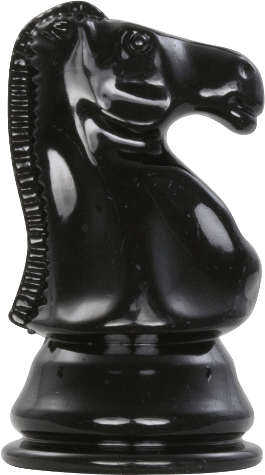 White Knight Chess Piece Transparent , Png Download - Black Knight ...