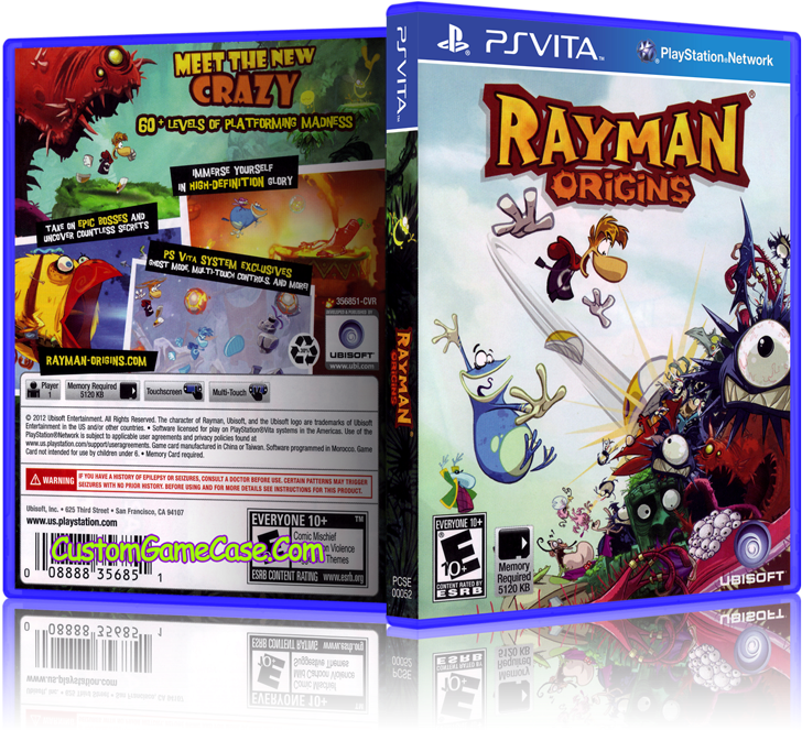 Sony Playstation Ps Vita - Rayman Origins Clipart - Large Size Png ...