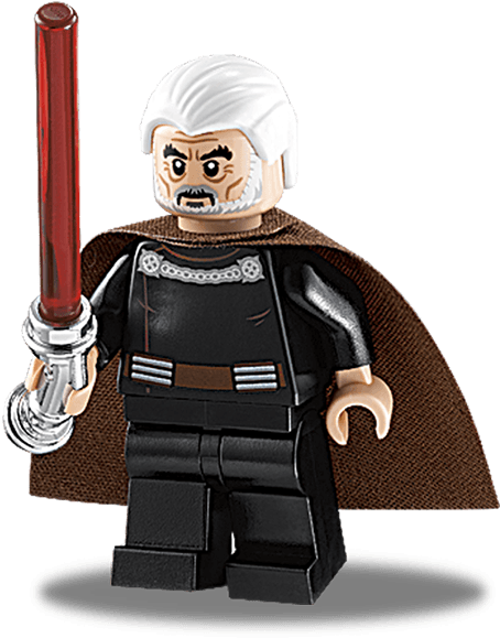 Download Count Dooku - Lego Dooku Clipart Png Download - PikPng