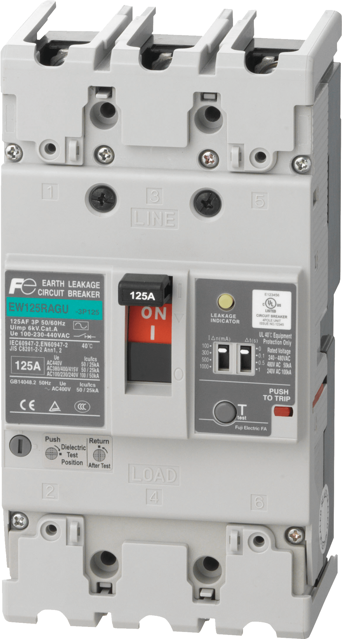 Earth Leakage Circuit Breaker - Elcb Breaker Clipart - Large Size Png ...