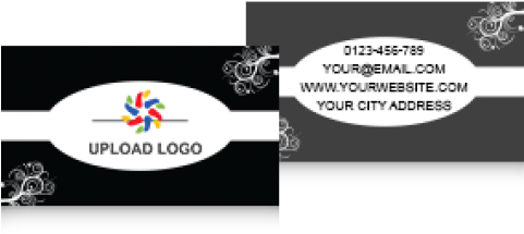 Black Card - Label Clipart - Large Size Png Image - PikPng