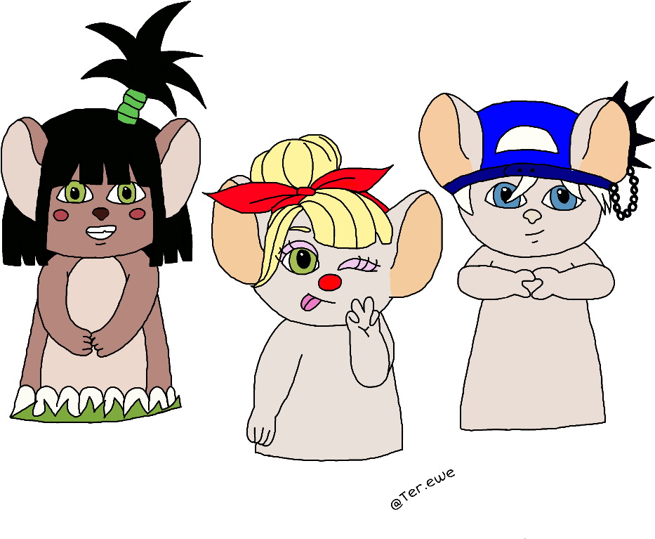 Transformice Sticker - Cartoon Clipart - Large Size Png Image - PikPng